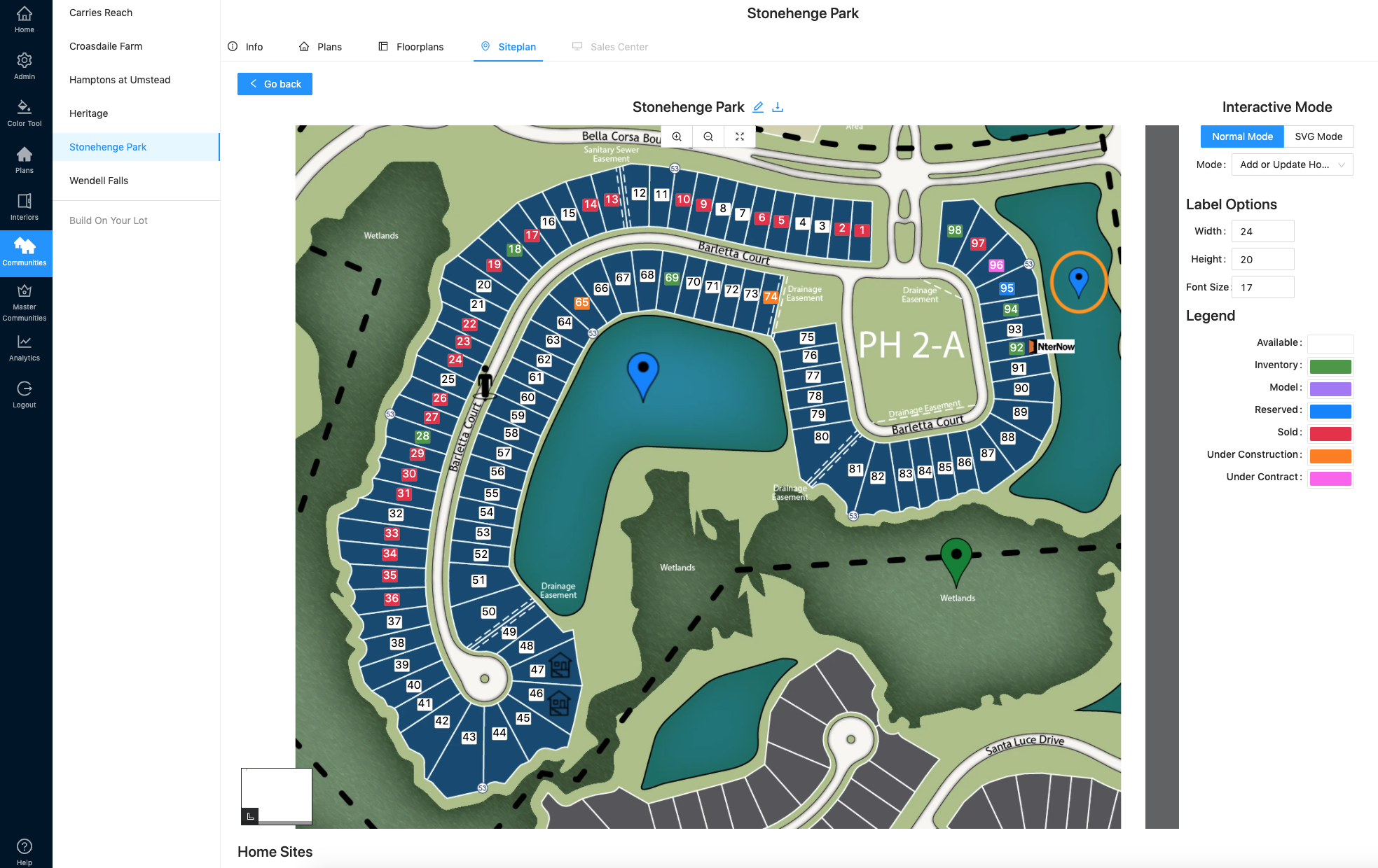 Edit Siteplan Hotspots – AnewgoLearn Dashboard